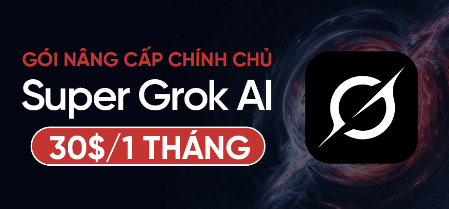 Super Grok Giá Rẻ – Nâng Cấp Chính Hãng, Chính Chủ An Toàn